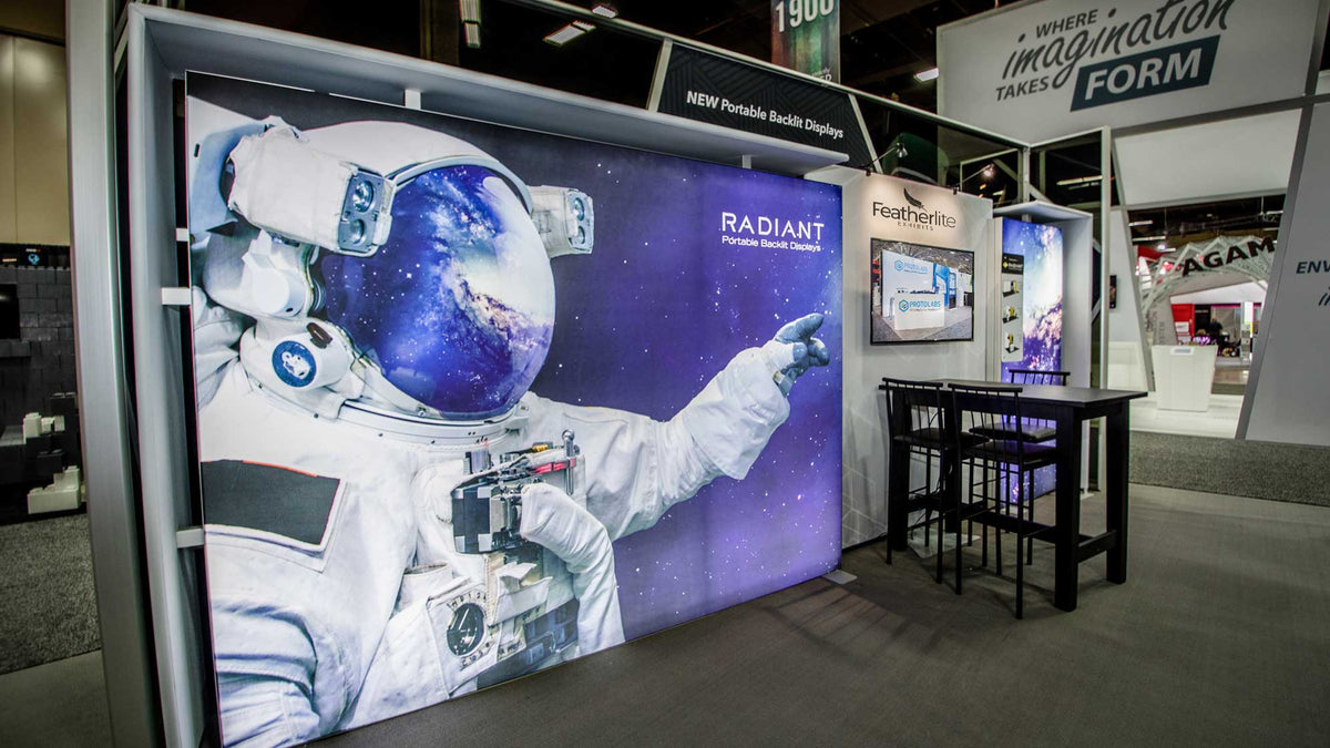 Benefits of Radiant Portable Backlit Displays – Featherlite Exhibits