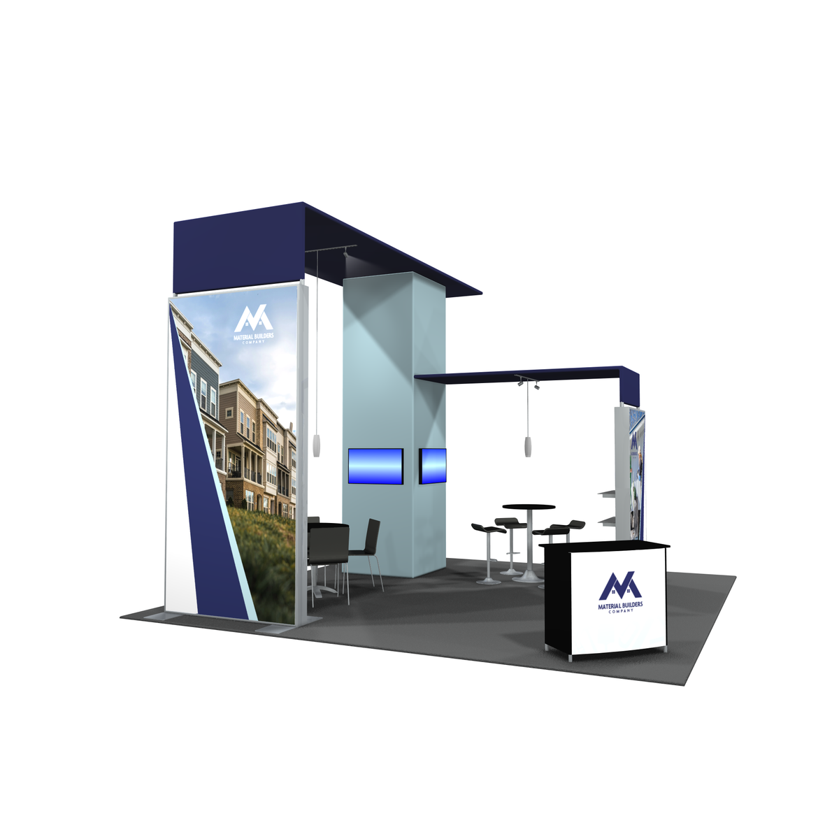 SYNC 2011 Illumination Trade Show Booth – Featherlite Exhibits